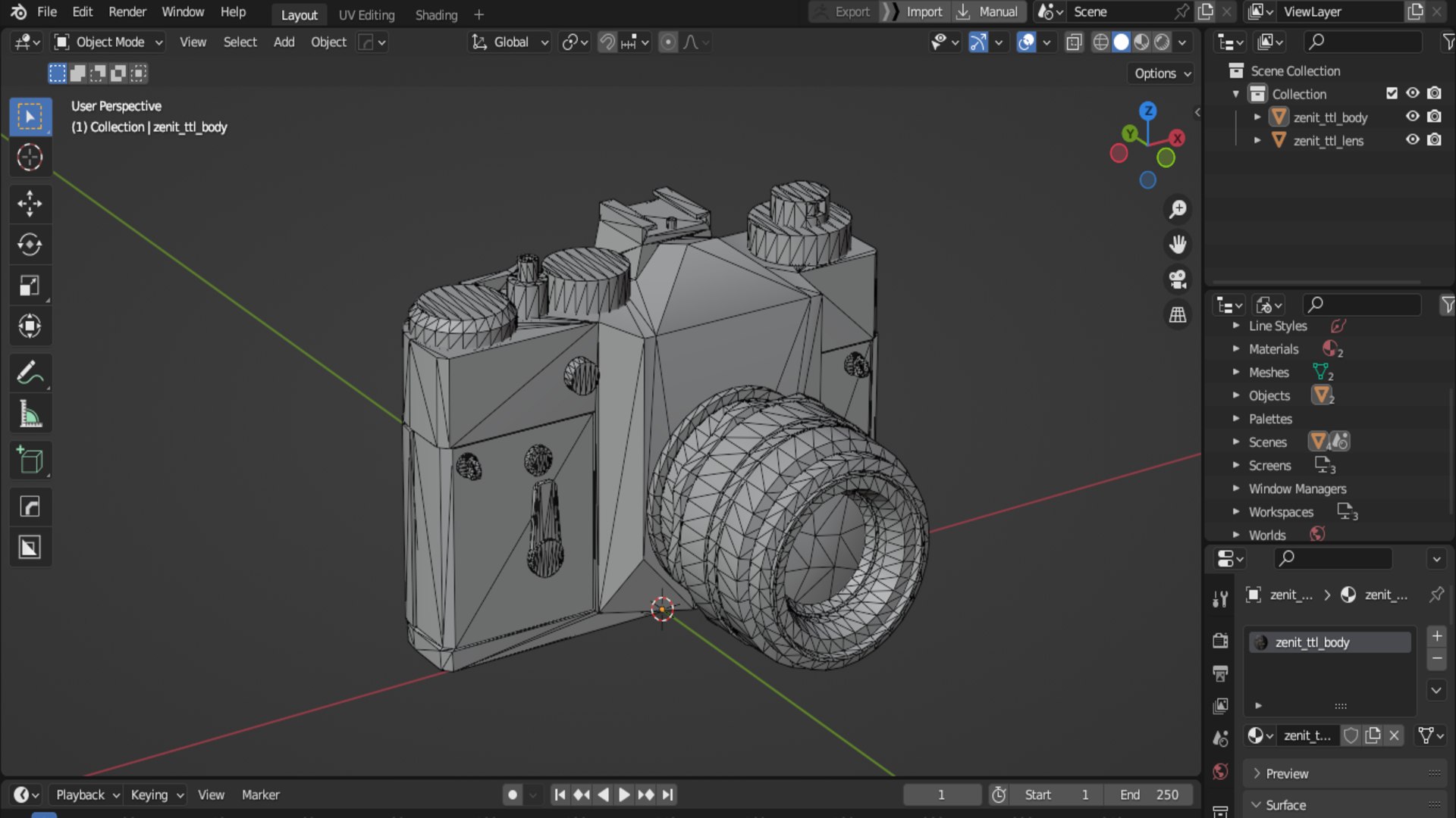 3D Zenit TTL - Low-Poly GameReady Low-poly 3D Model - TurboSquid 2069151