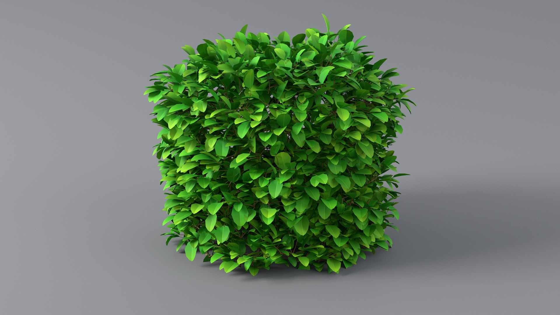 Cartoon Bush 07 3D Model - TurboSquid 1941425