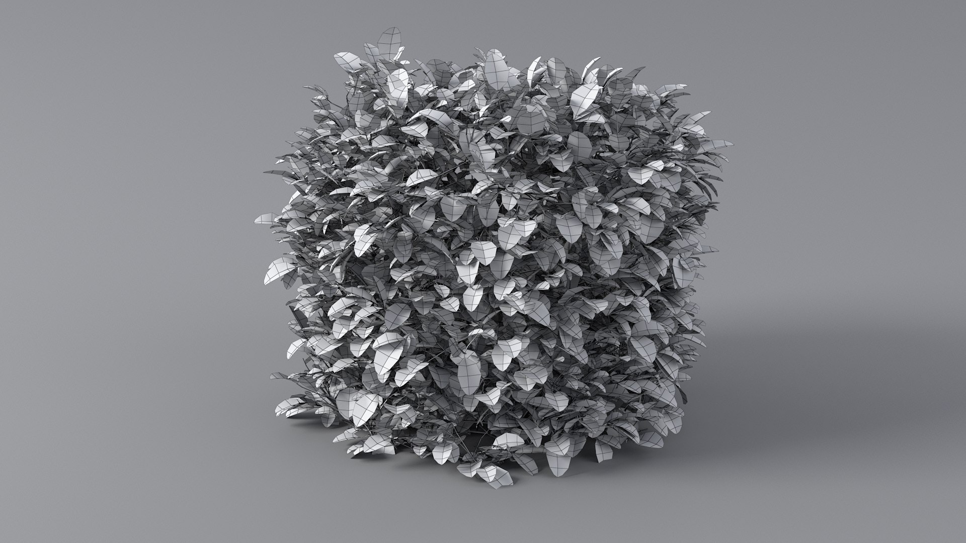Cartoon Bush 07 3D Model - TurboSquid 1941425