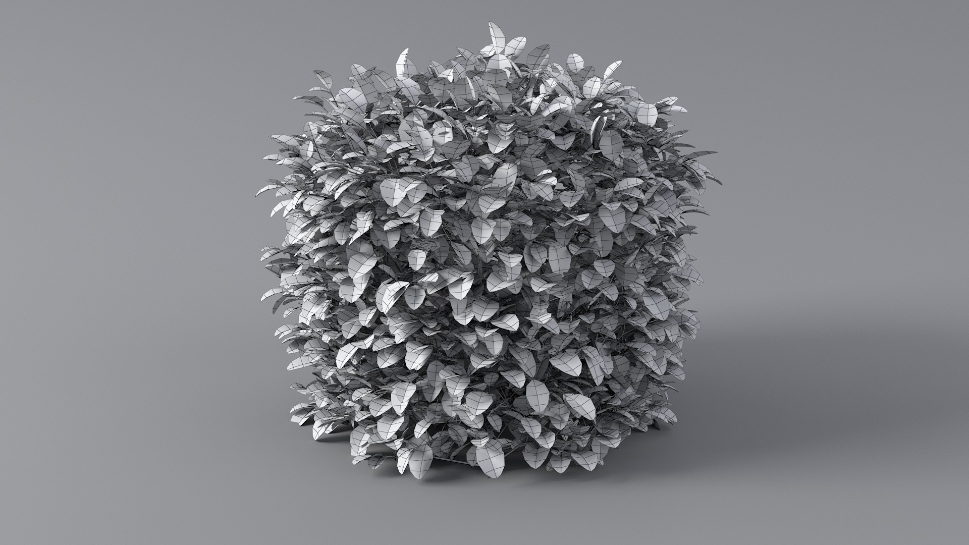 Cartoon Bush 07 3D Model - TurboSquid 1941425