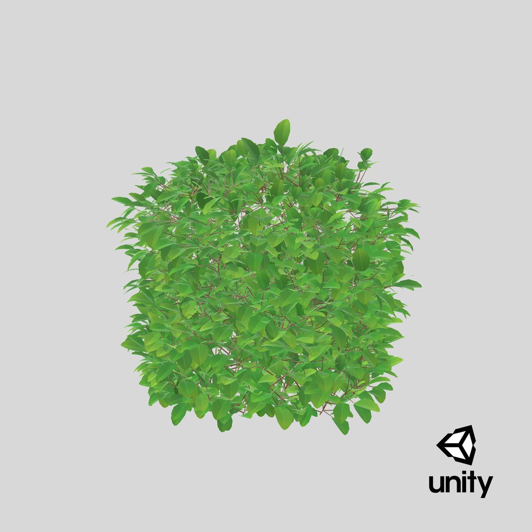 Cartoon Bush 07 3D Model - TurboSquid 1941425