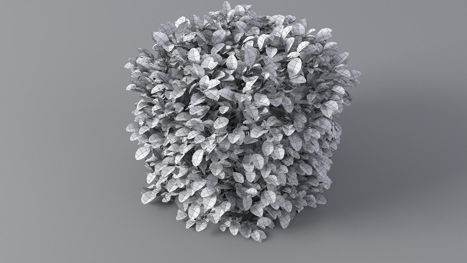 Cartoon Bush 07 3D Model - TurboSquid 1941425
