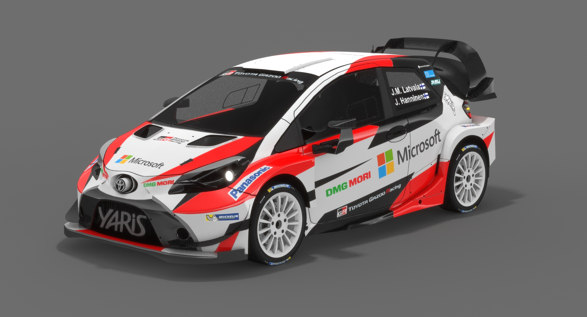 Low-poly Toyota Yaris Wrc 3D Model - TurboSquid 1166420