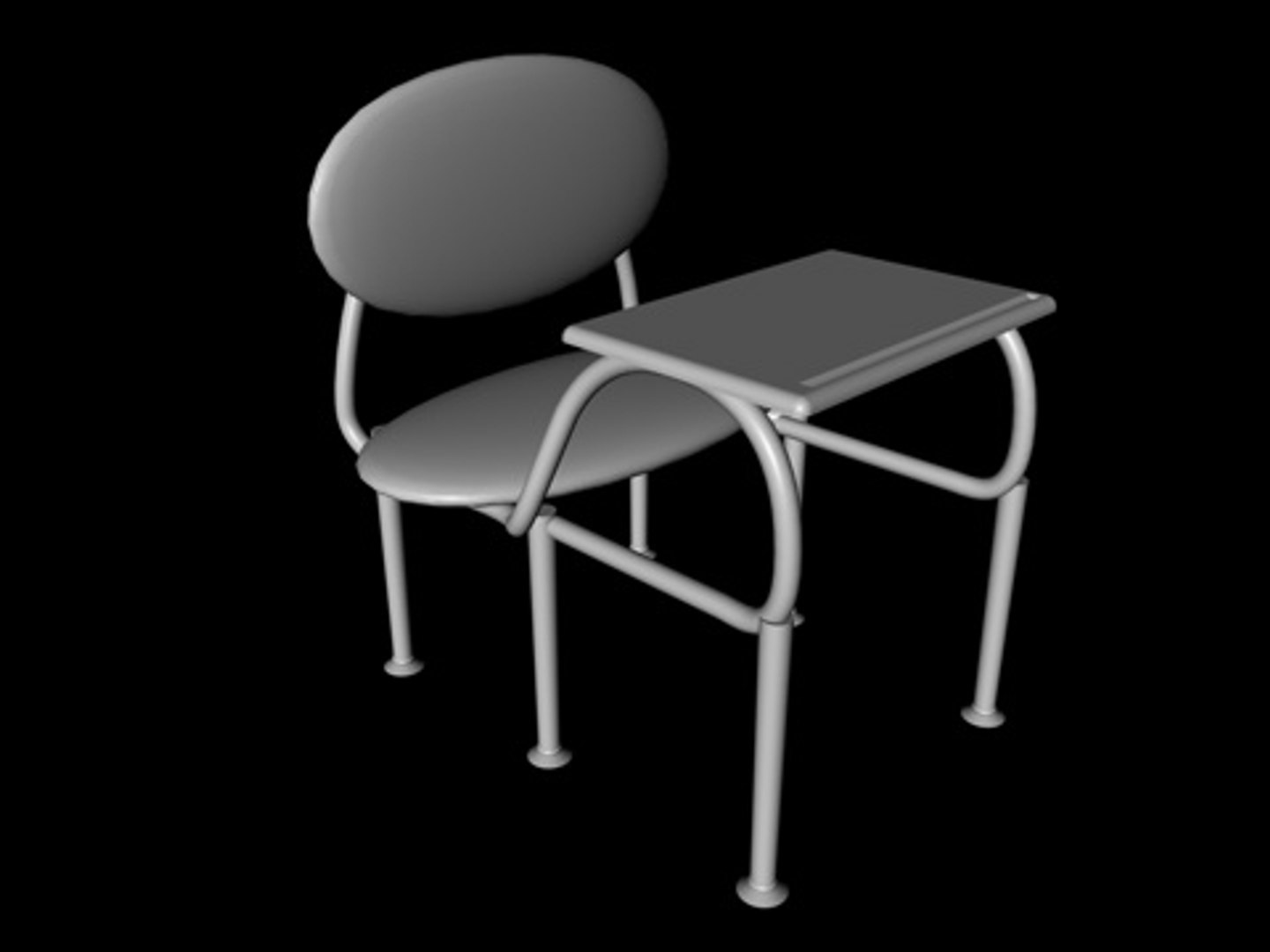 c4d school desk