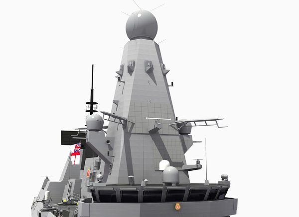 Uk hms diamond 3D model - TurboSquid 1413026