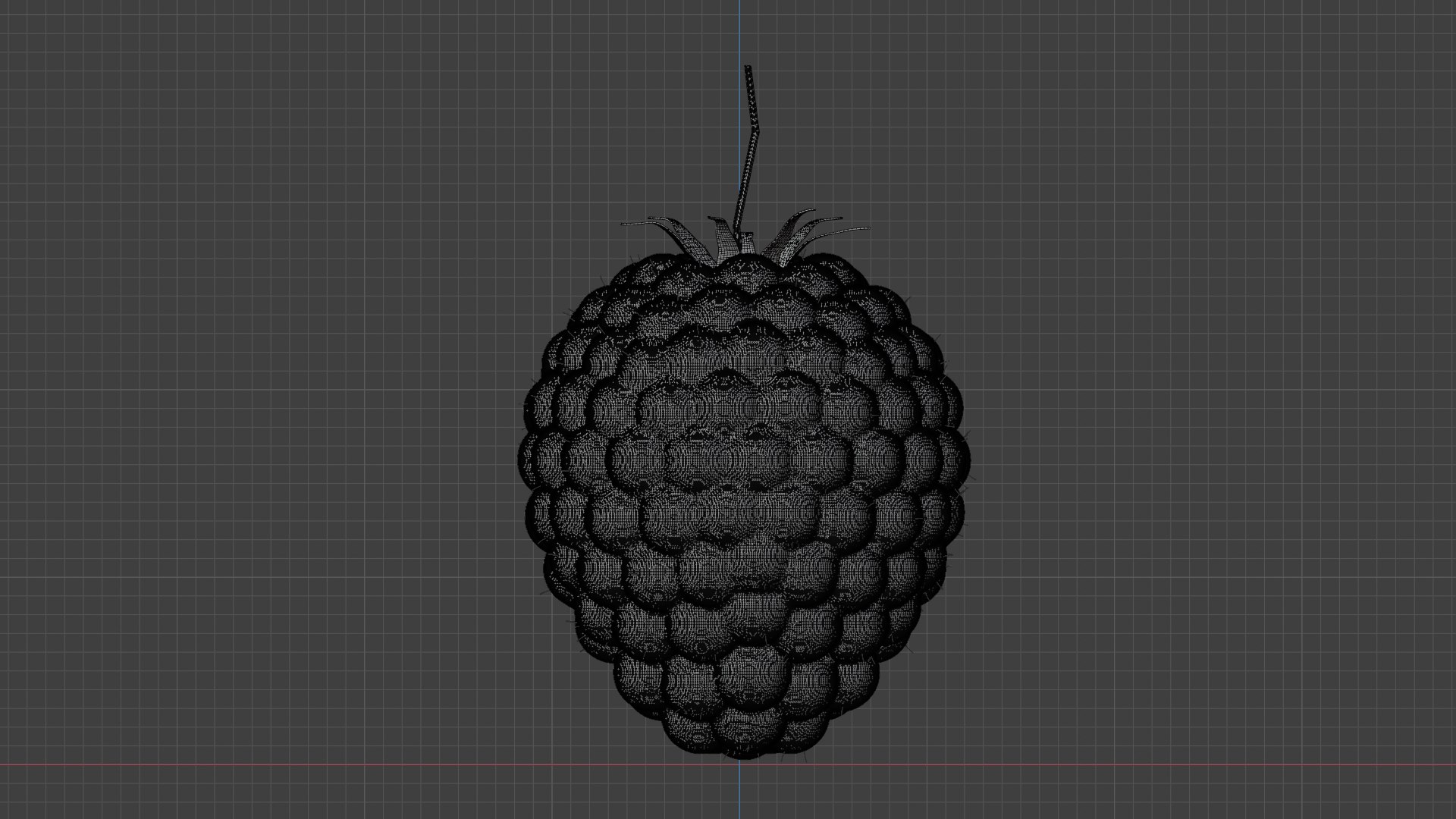 3D Raspberry Model - TurboSquid 1922481