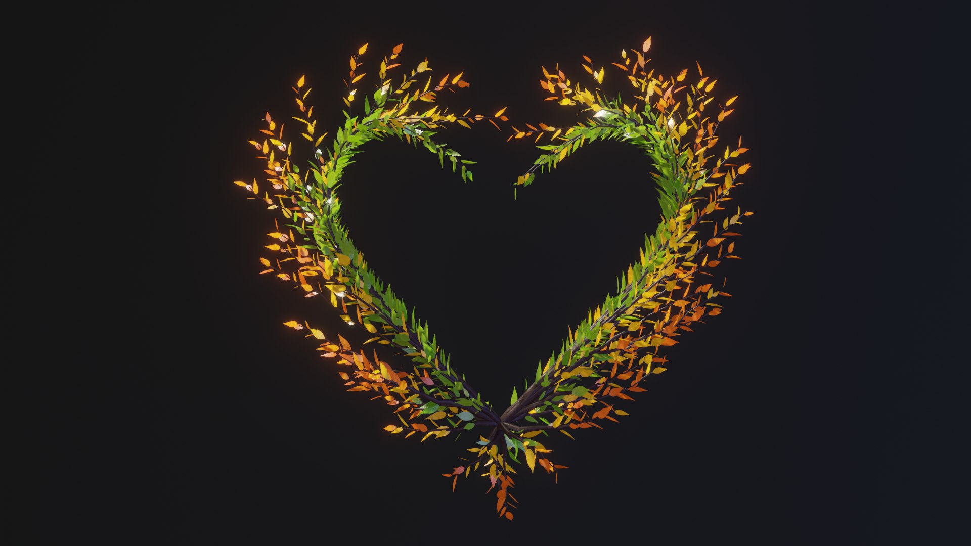 Unroll Heart Blend 3D - TurboSquid 2046767