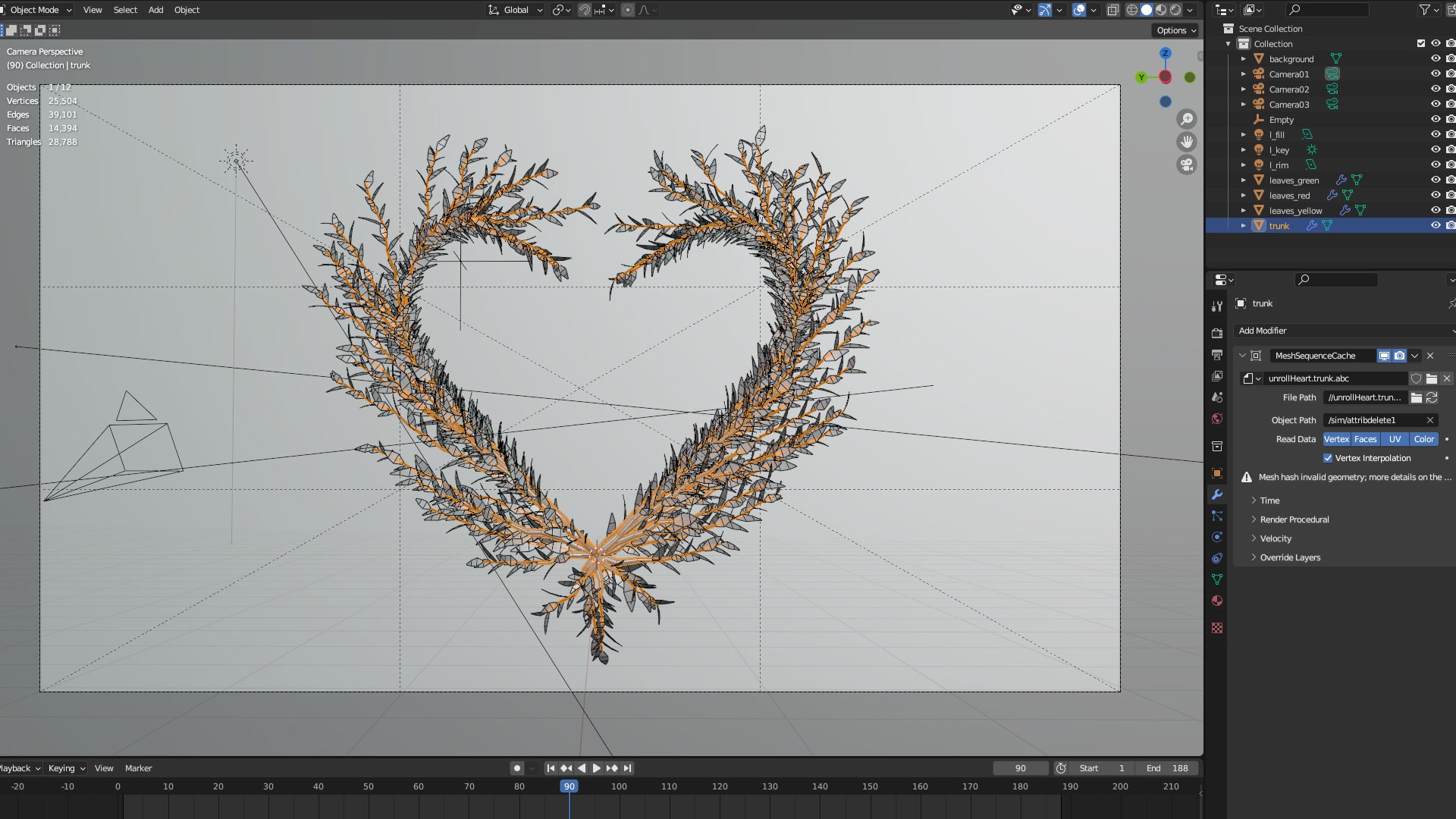 Unroll Heart Blend 3D - TurboSquid 2046767