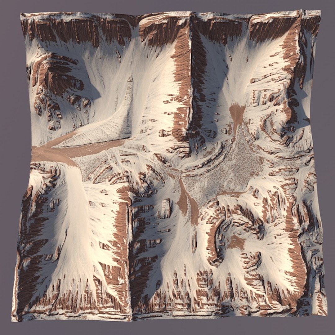 3d 3ds Mountain Games Maps