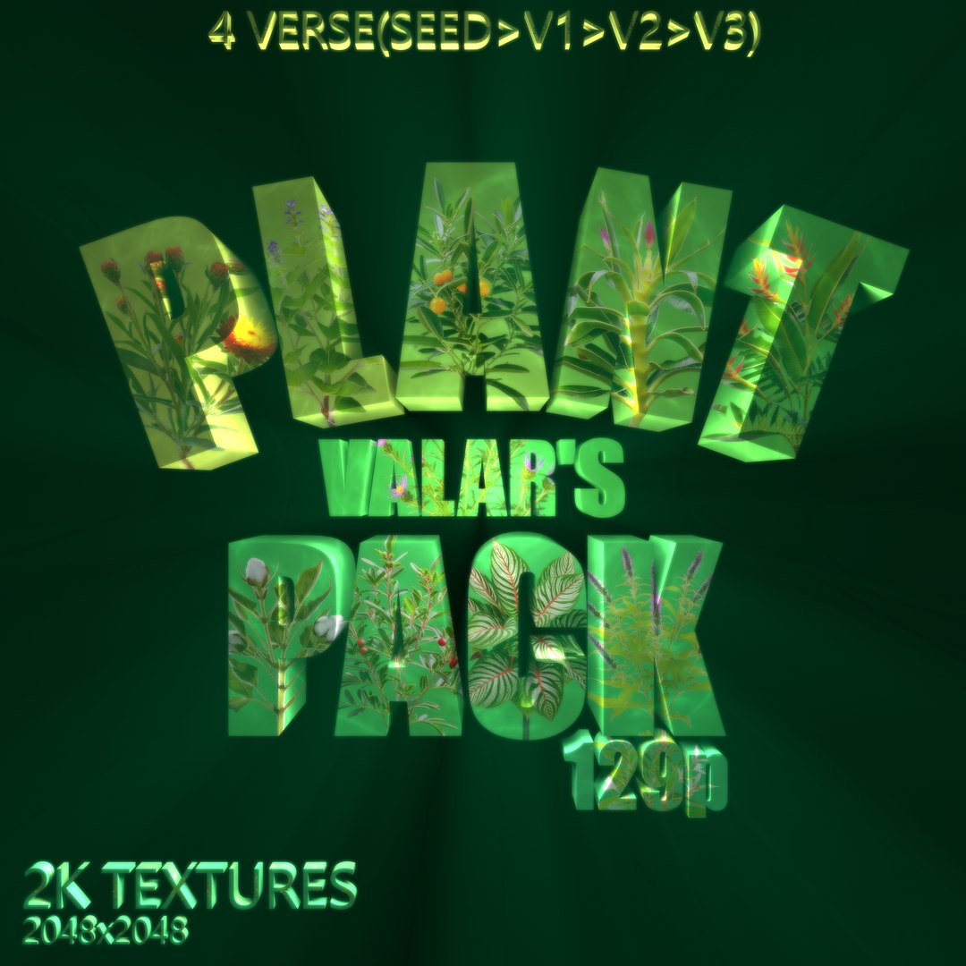 3D Valars Plant Pack Model - TurboSquid 2272193
