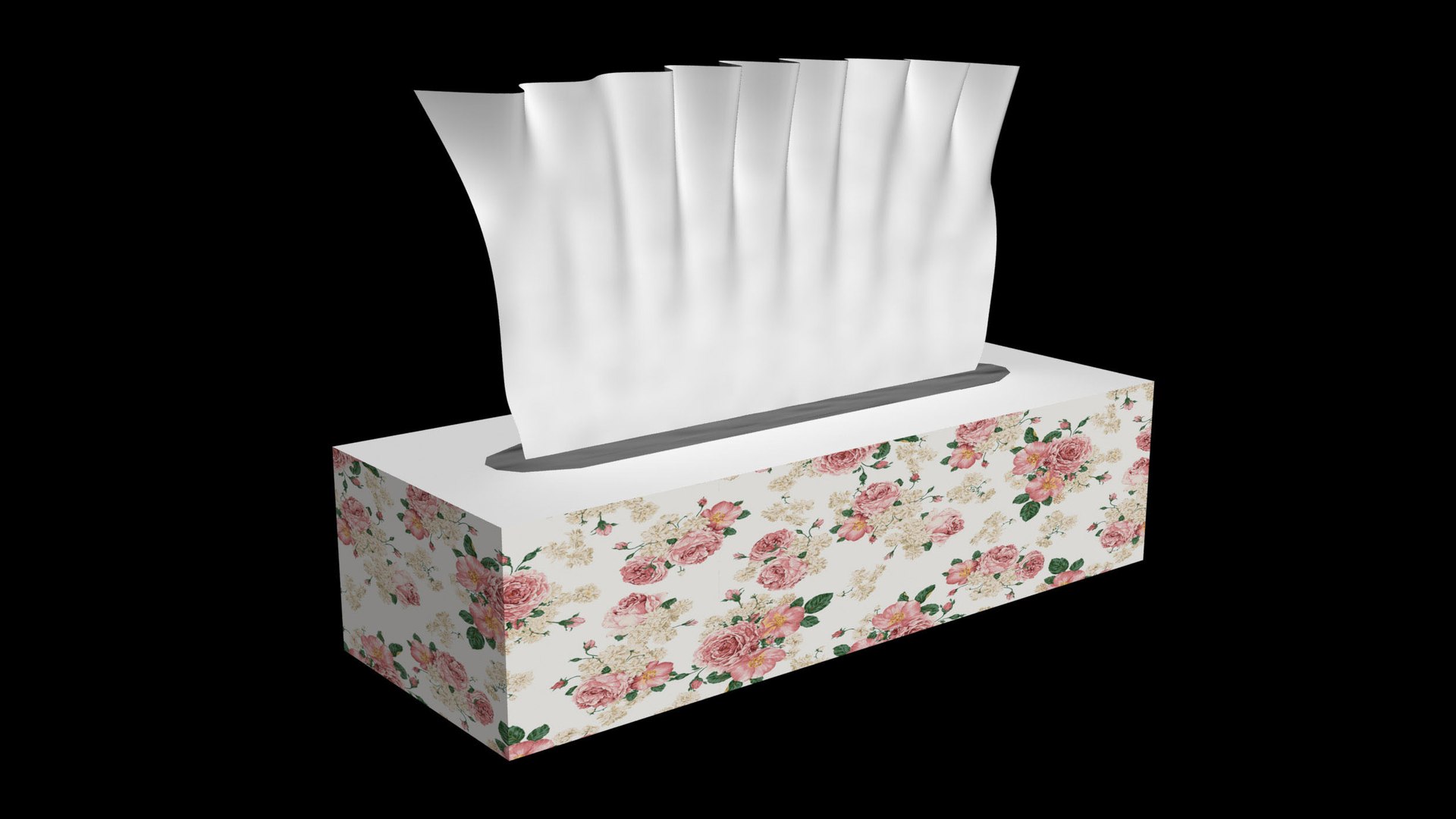 tissue box obj