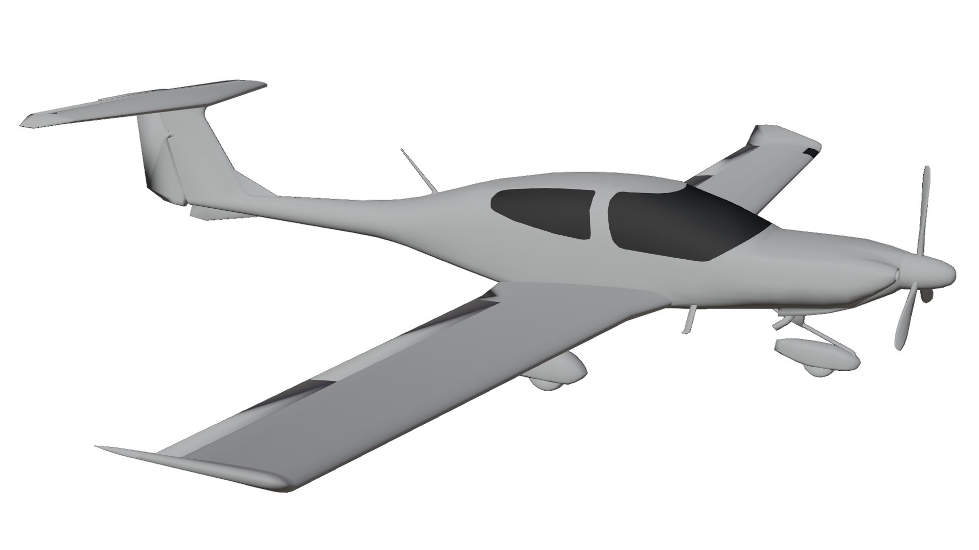 Diamond Da40 3D Model - TurboSquid 2240207