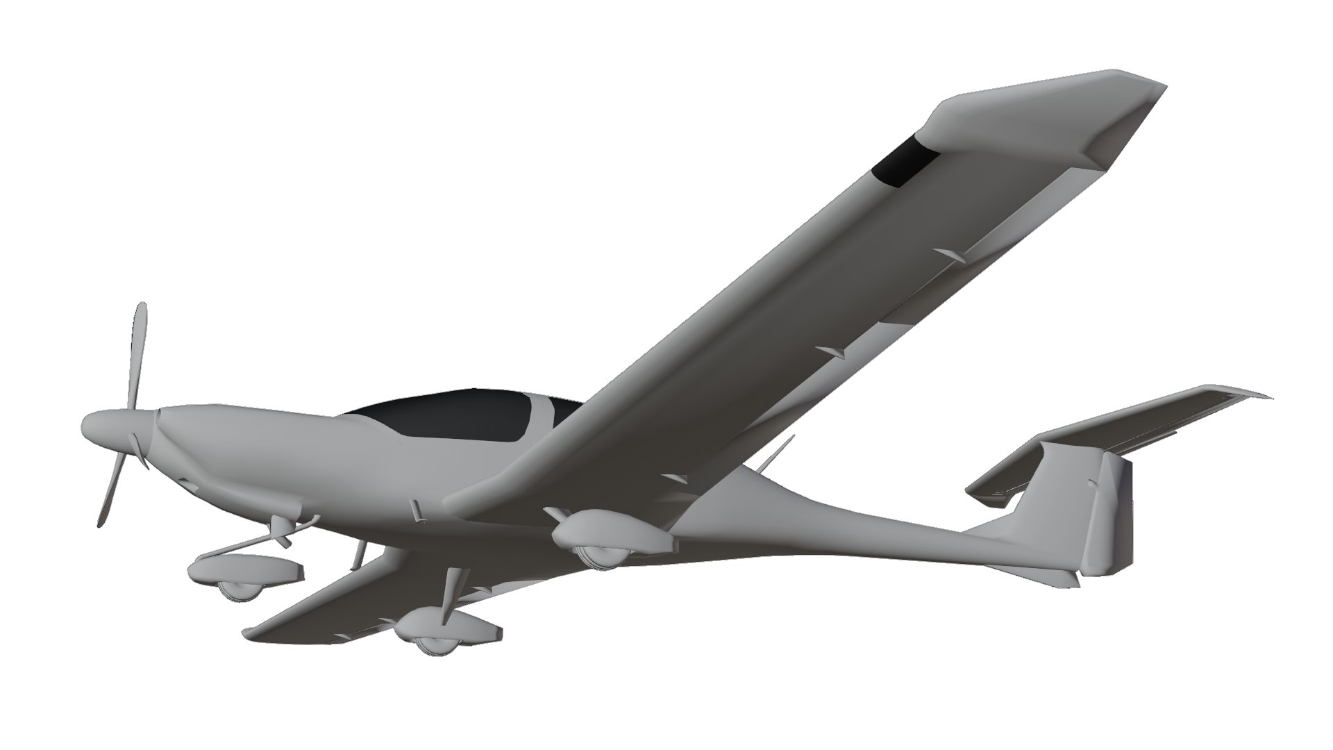 Diamond Da40 3D Model - TurboSquid 2240207