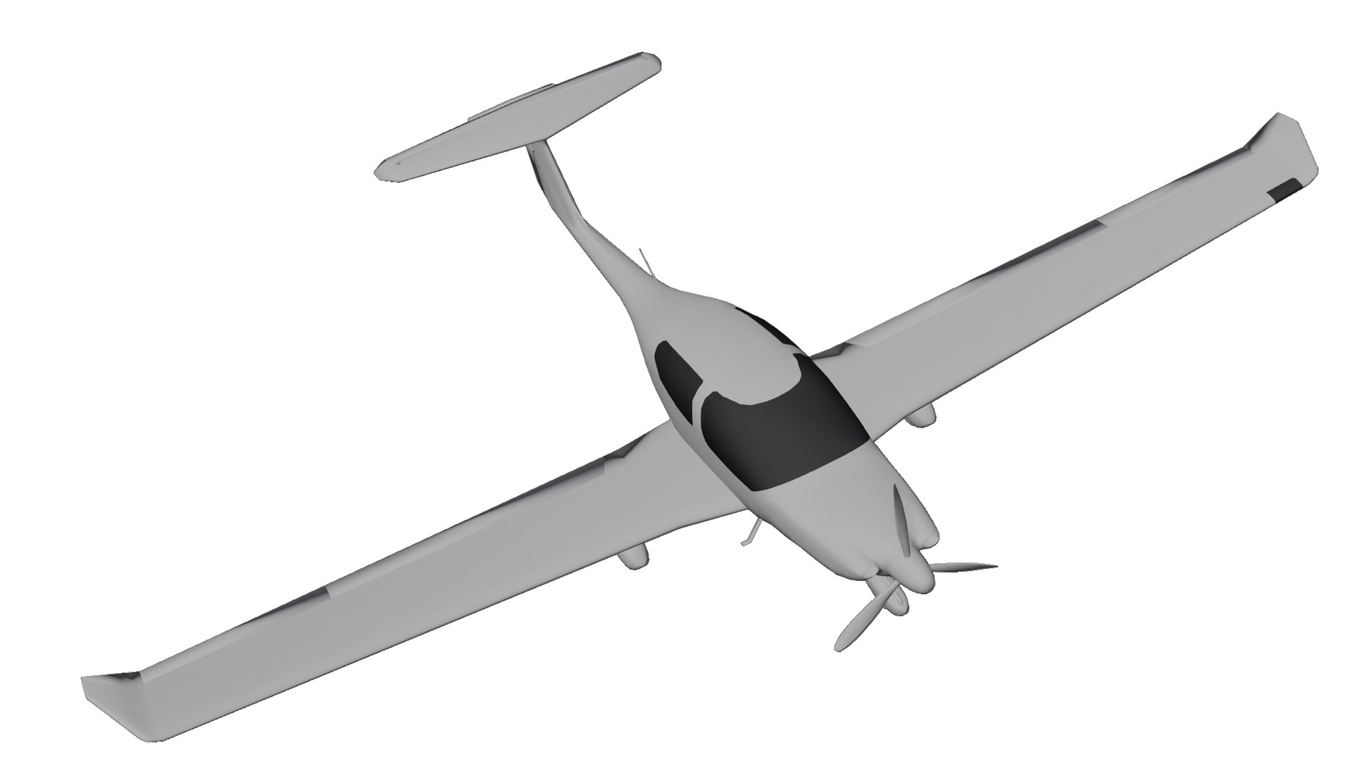 Diamond Da40 3D Model - TurboSquid 2240207