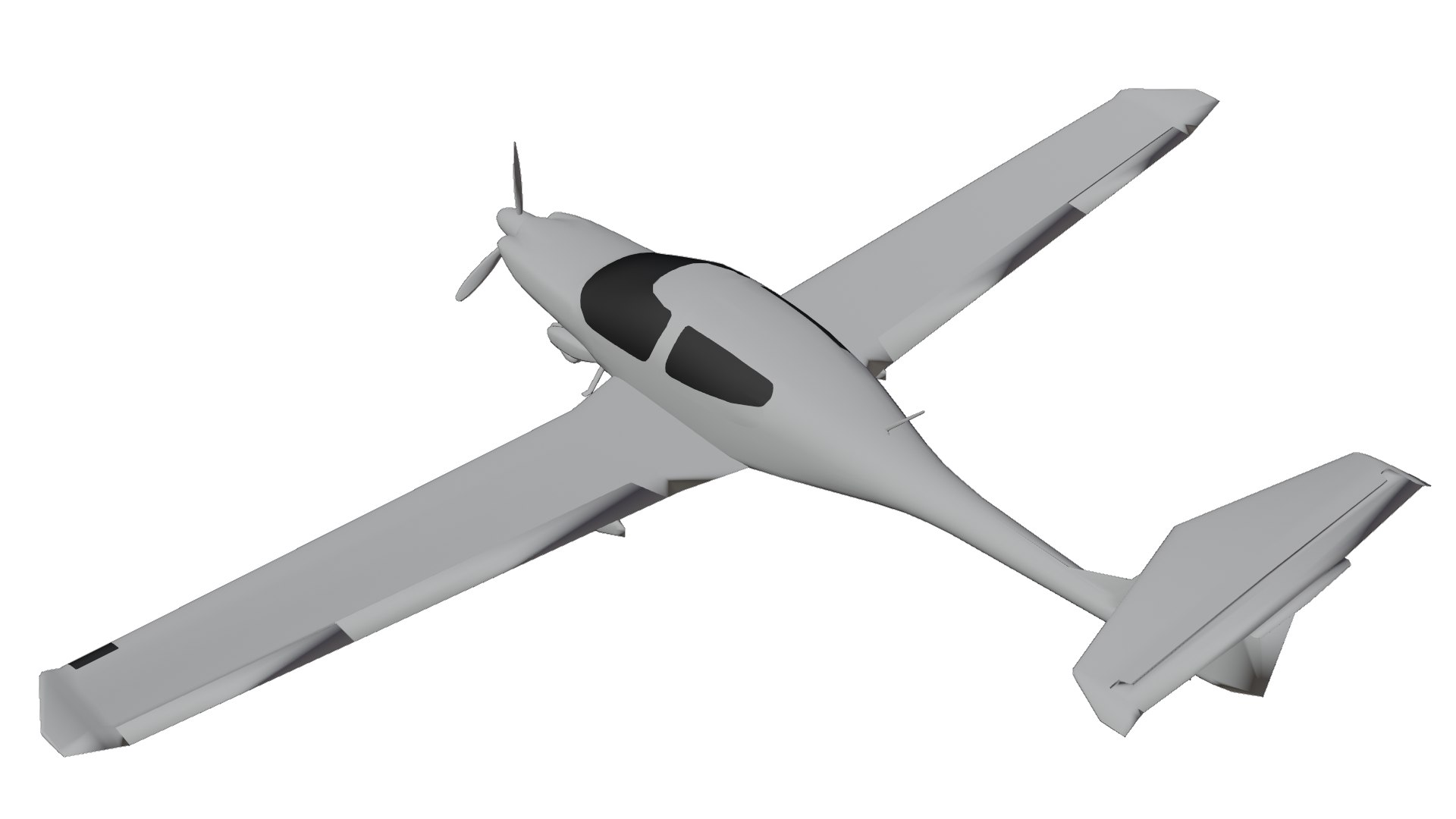 Diamond Da40 3D Model - TurboSquid 2240207