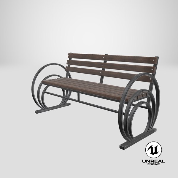 Bench 3D model - TurboSquid 1882228