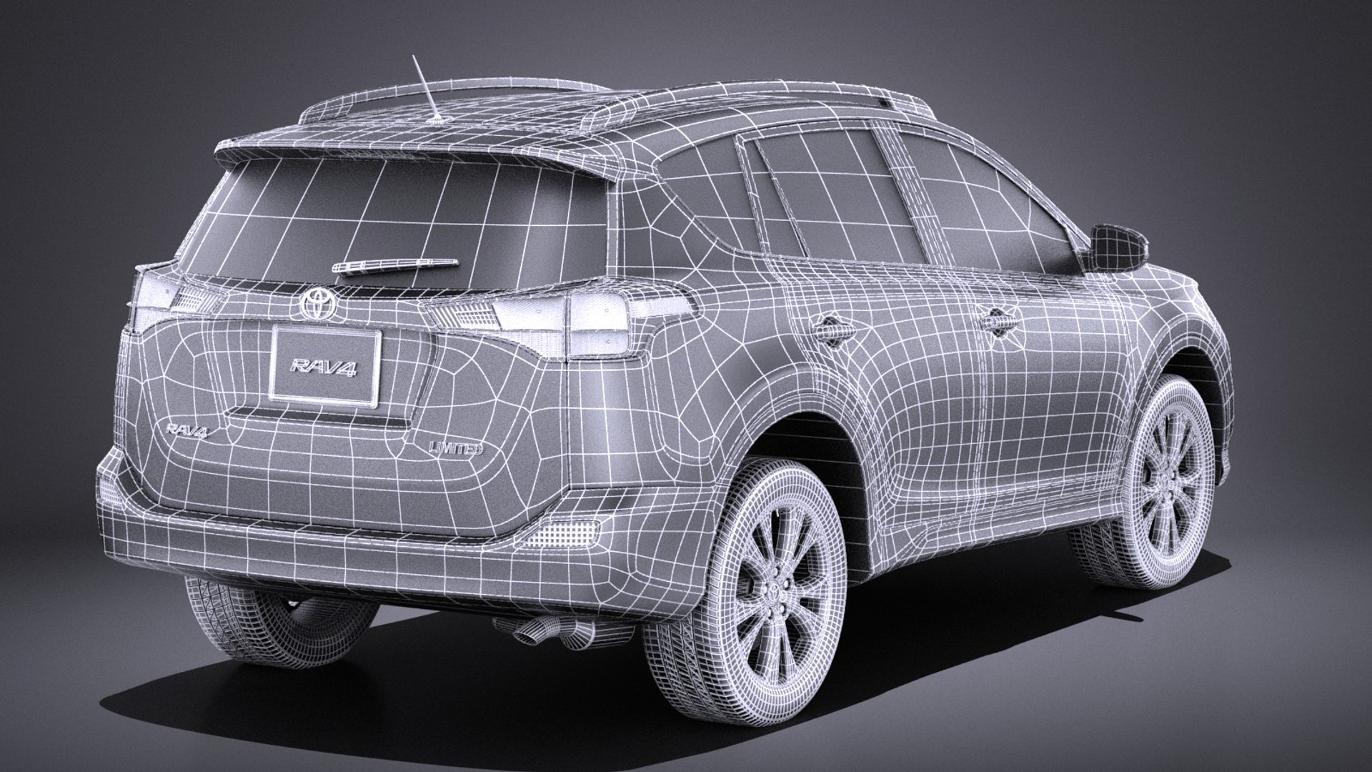 3D toyota rav rav4 - TurboSquid 1256058