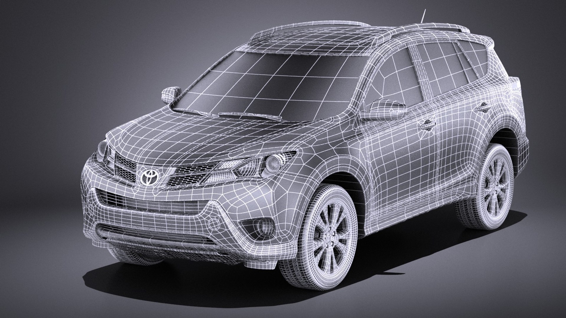 3D toyota rav rav4 - TurboSquid 1256058