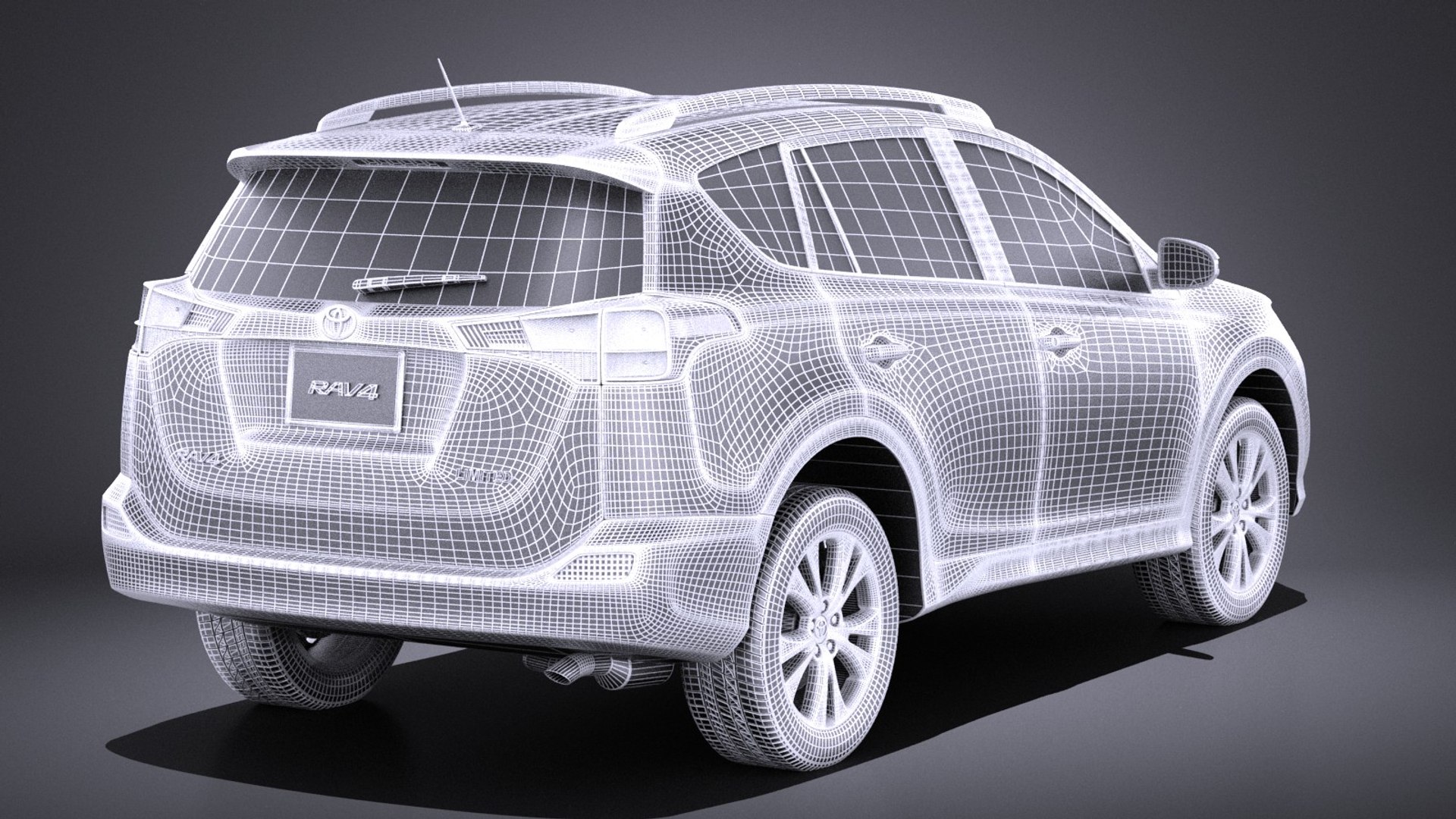 3D toyota rav rav4 - TurboSquid 1256058