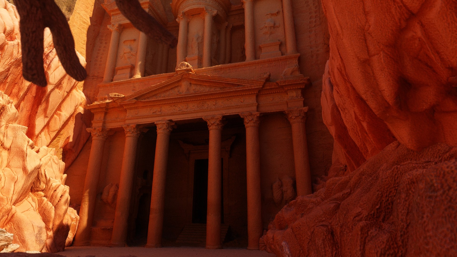 Petra Temple Canyon 3D model - TurboSquid 1926672