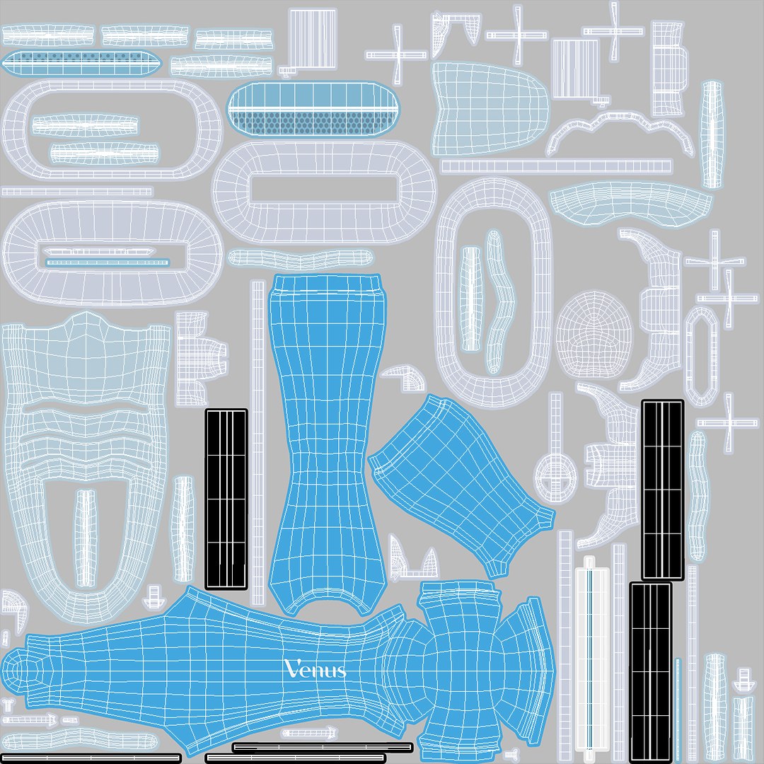 3D Gillette Venus Original Razor - TurboSquid 2037612