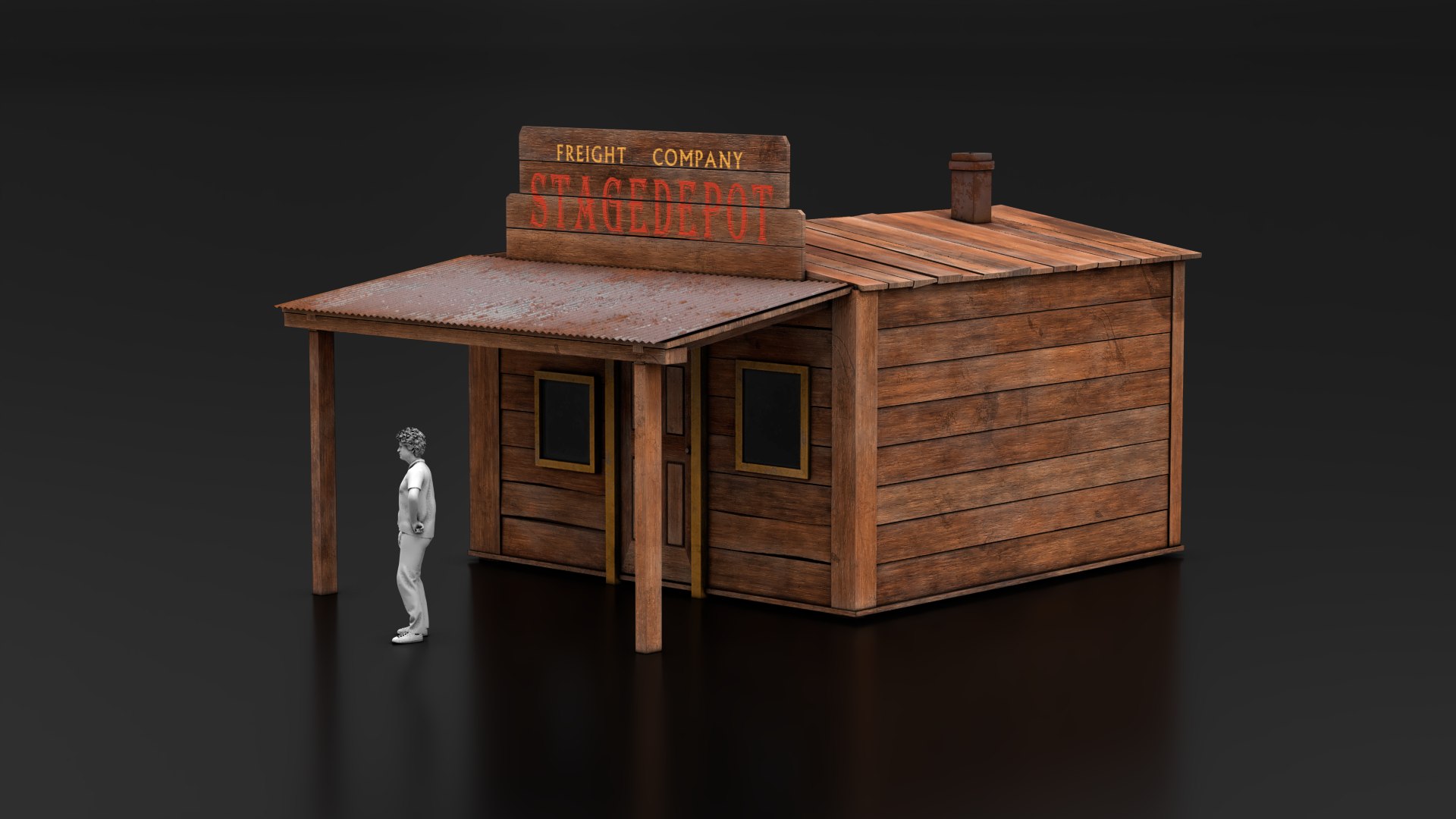 West Wild Home 11 3D Model - TurboSquid 2117040