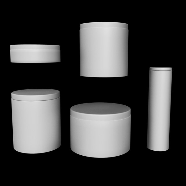 Metal container sizes 3D - TurboSquid 1597565