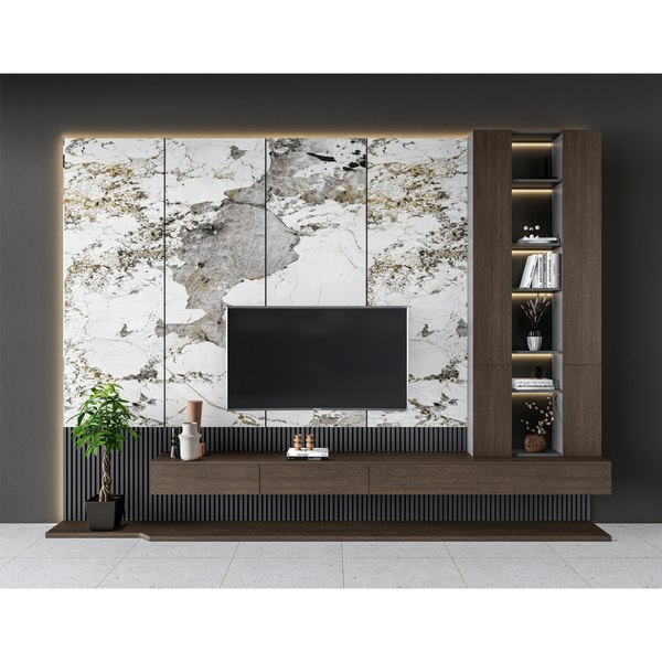 modelo 3d TV Wall - TurboSquid 2083519