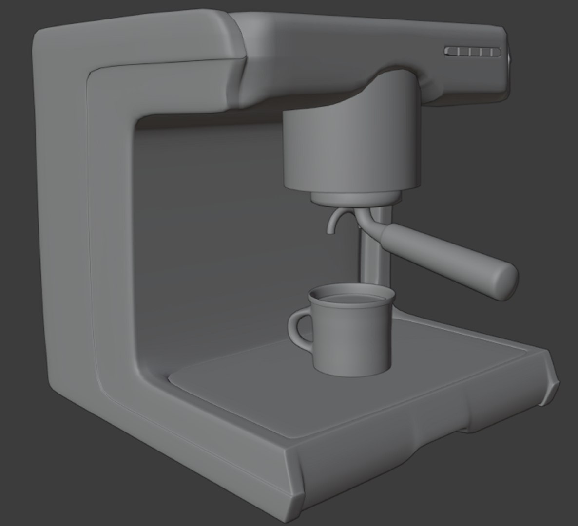 Coffee Machine 3D model - TurboSquid 1811860