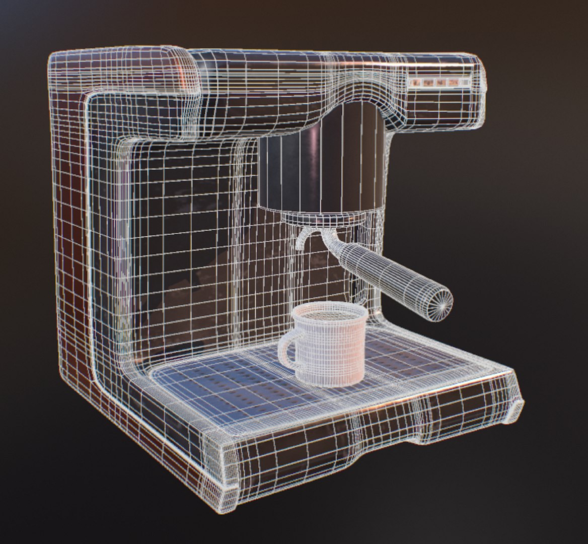 Coffee Machine 3D model - TurboSquid 1811860