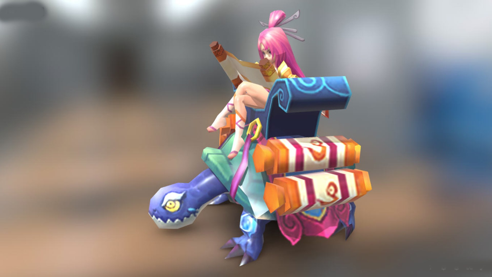 3D Turtle queen girl - TurboSquid 2087780