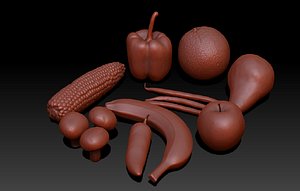 3d model peas