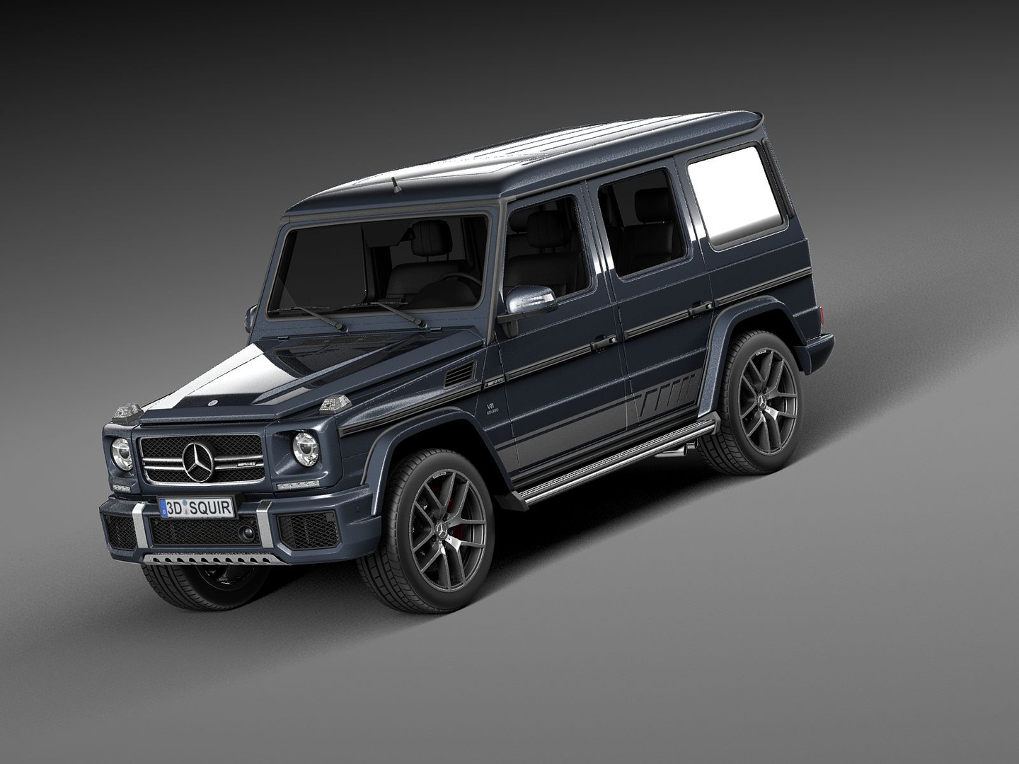 3d 2016 Mercedes-benz Amg Model