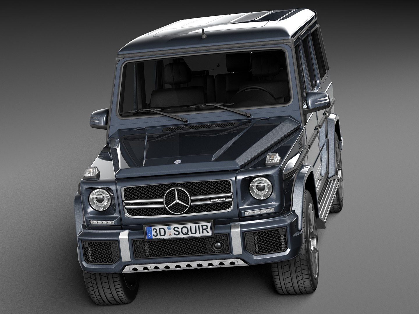 3d 2016 Mercedes-benz Amg Model