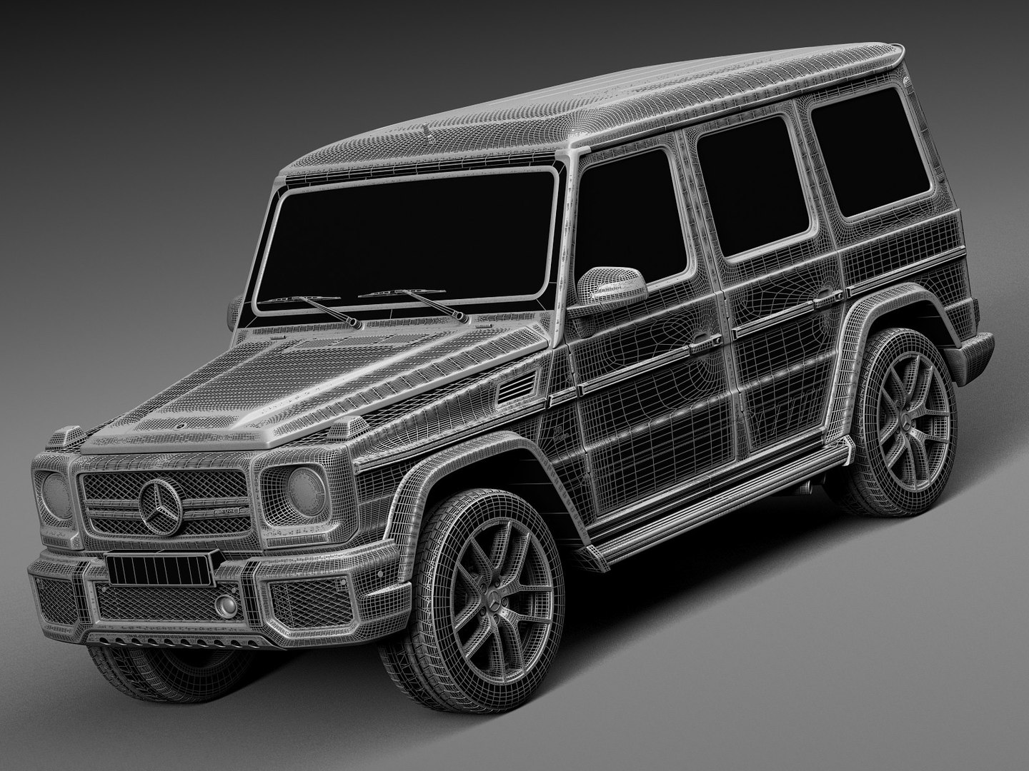 3d 2016 Mercedes-benz Amg Model