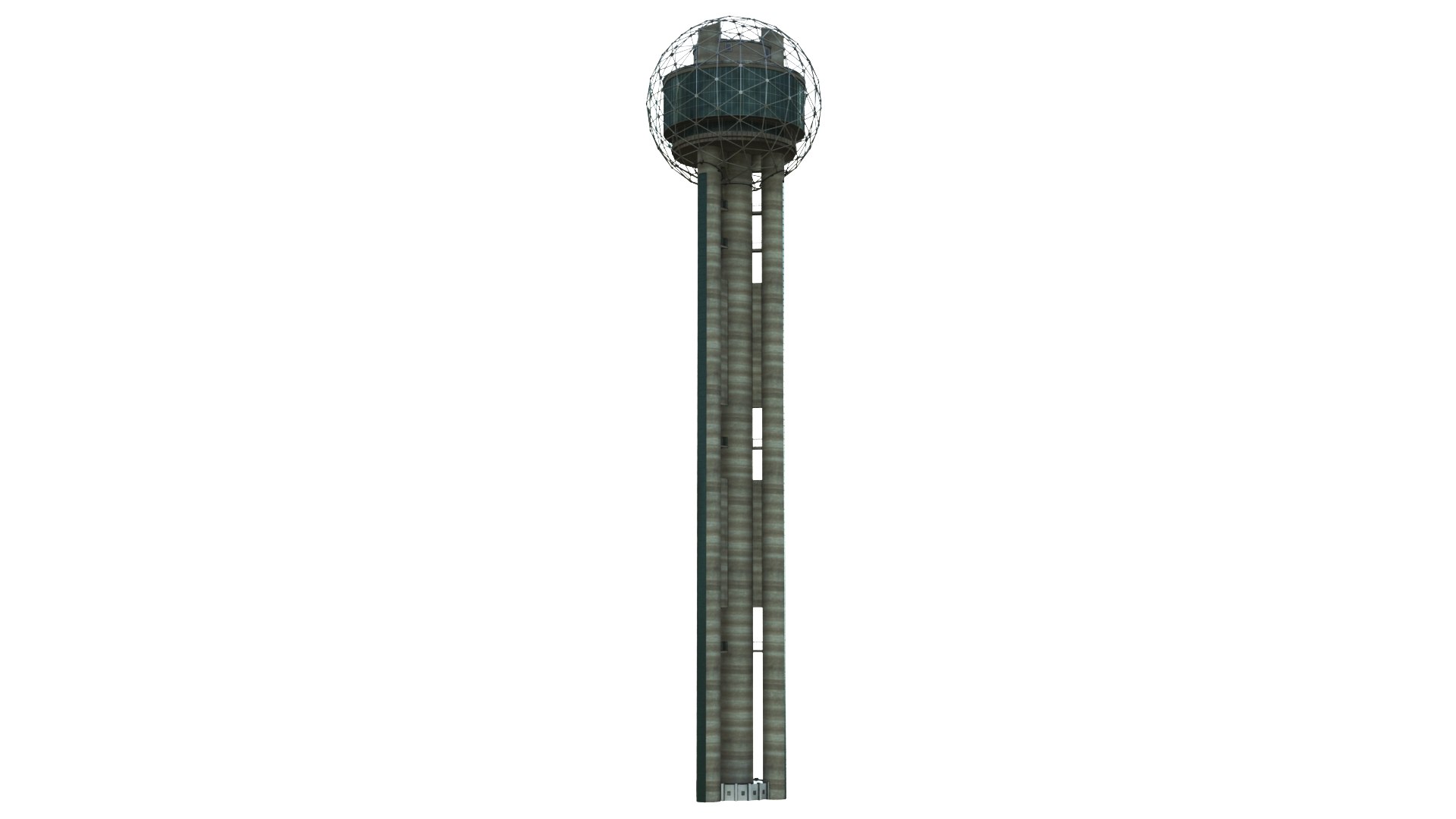 3D Reunion Tower - TurboSquid 1221306