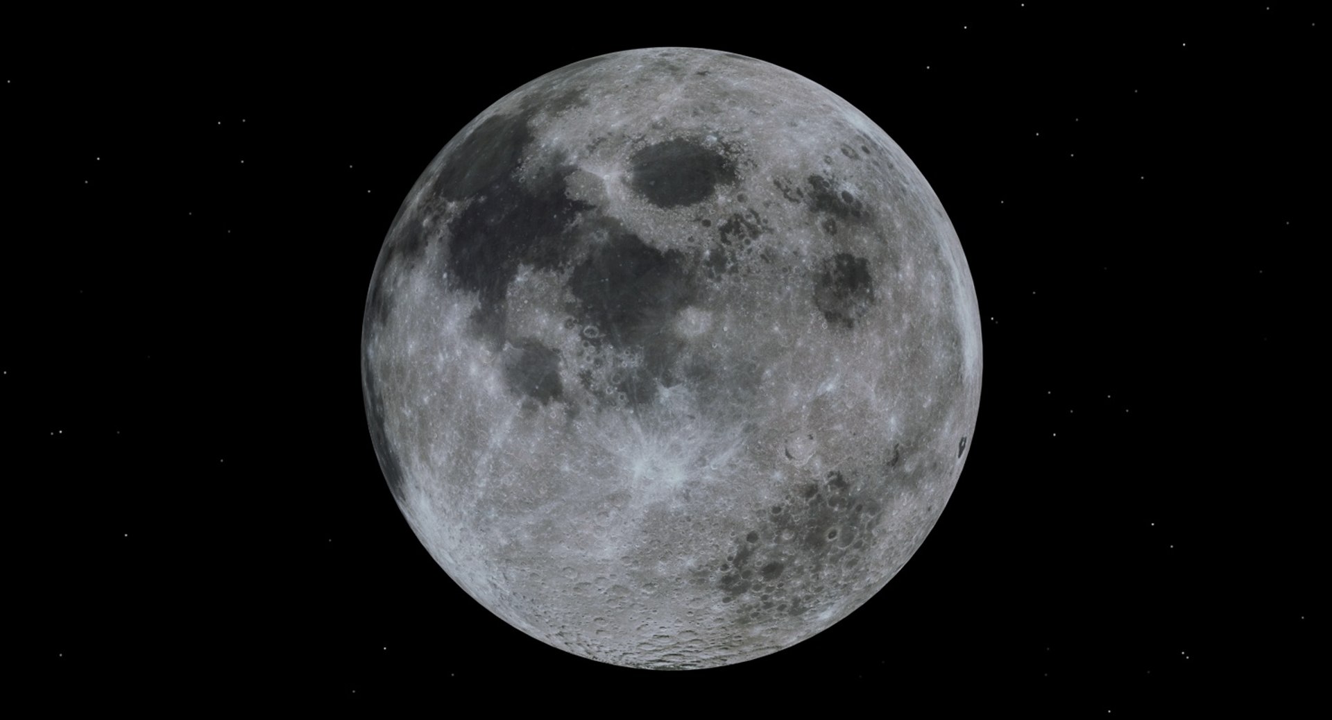 3d Moon Model