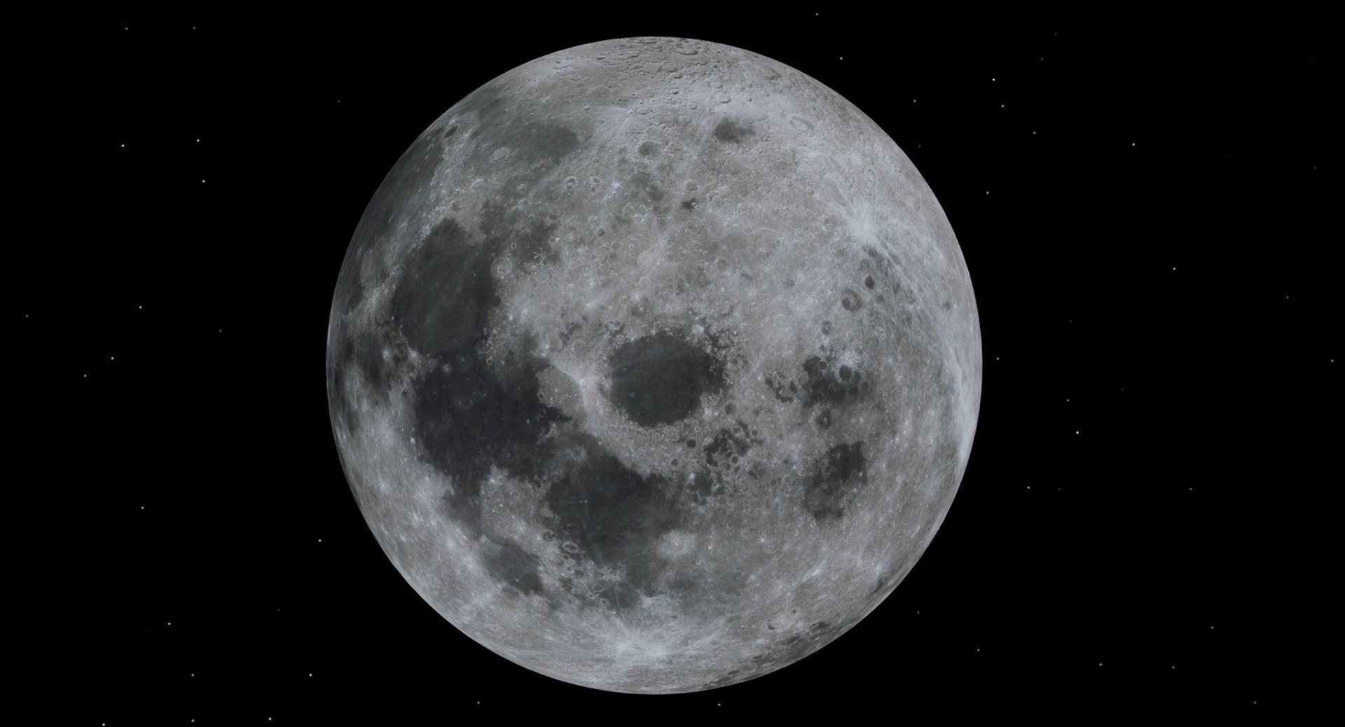 3d Moon Model