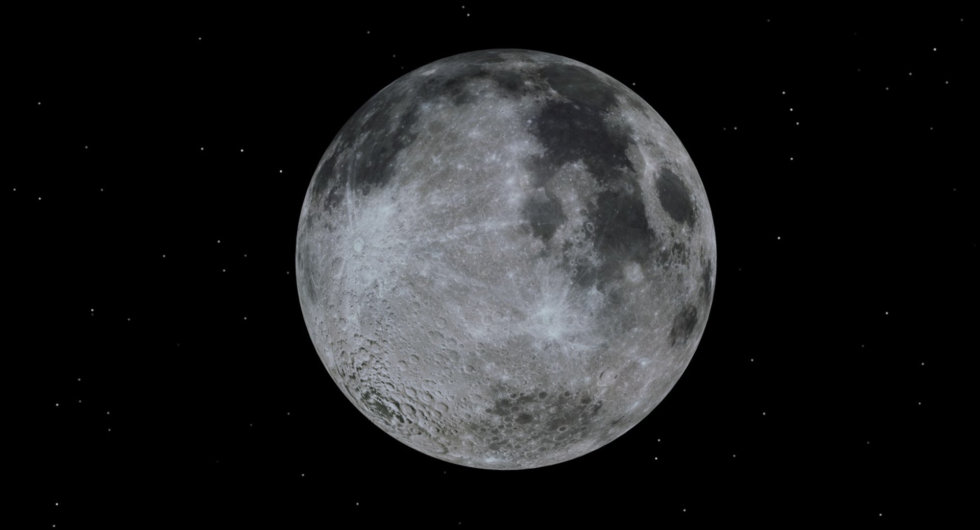 3d Moon Model