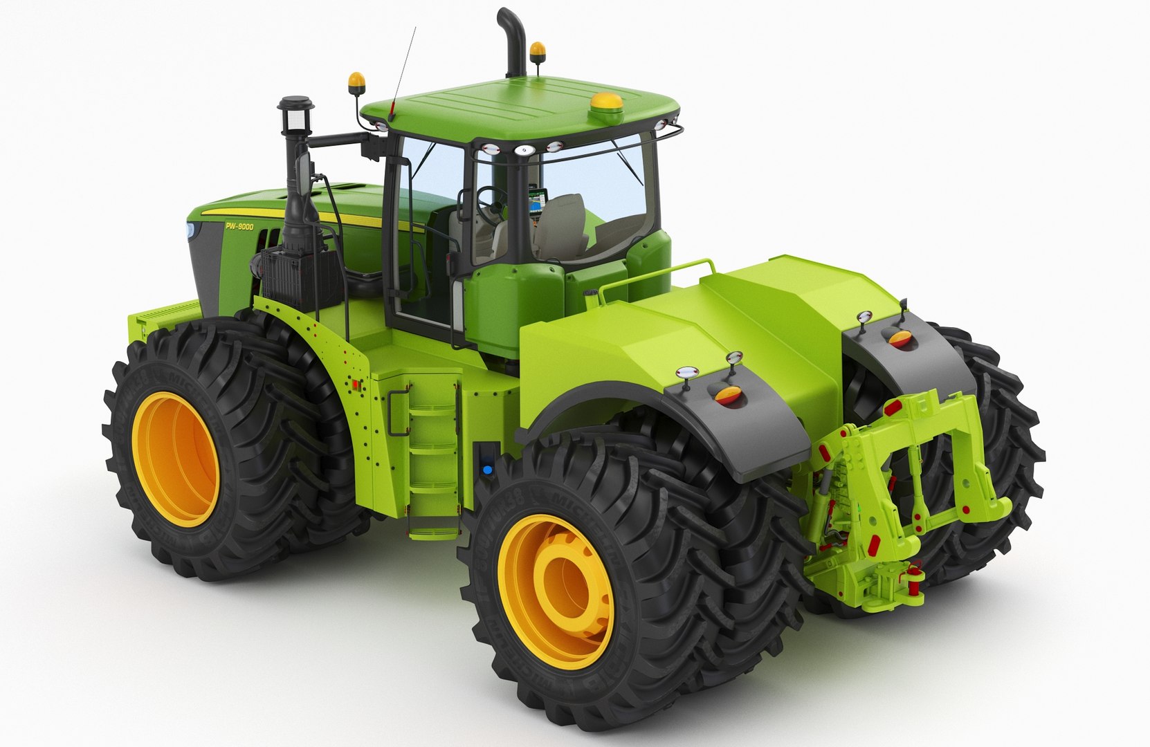 3D Tractor 02 - TurboSquid 2270685