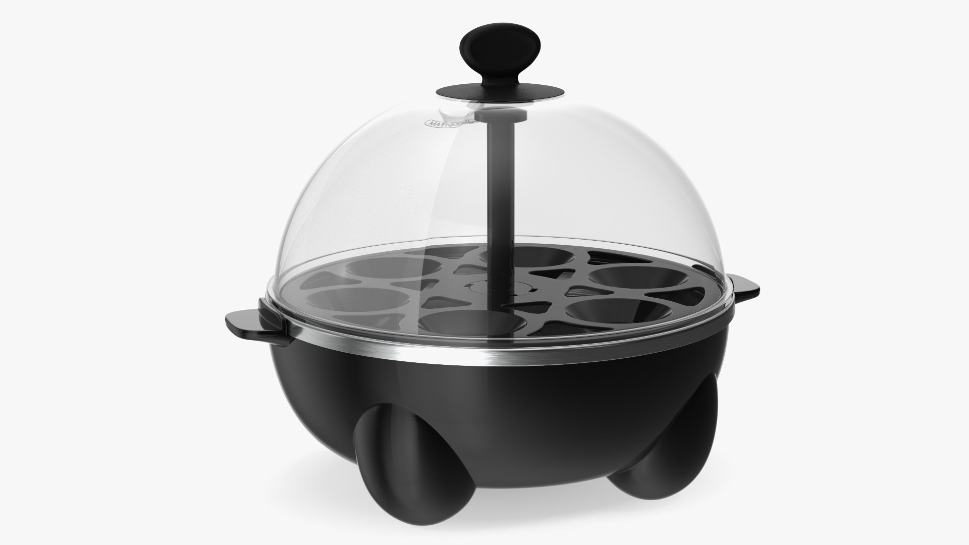 Black Egg Cooker 3D model - TurboSquid 2035729