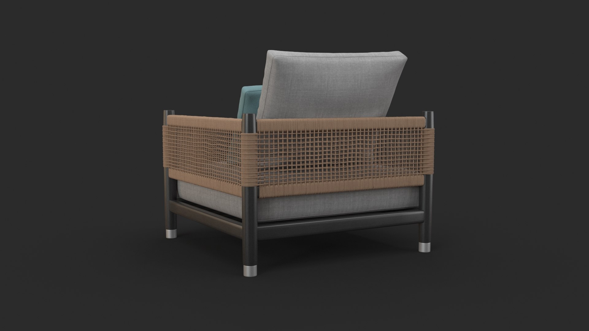 3D Parker ArmChair - TurboSquid 1978208