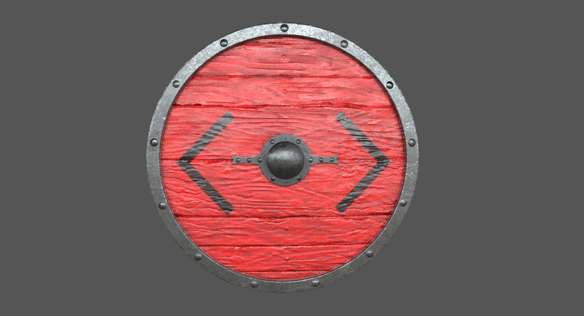 Viking Shield 3D Model - TurboSquid 1390542