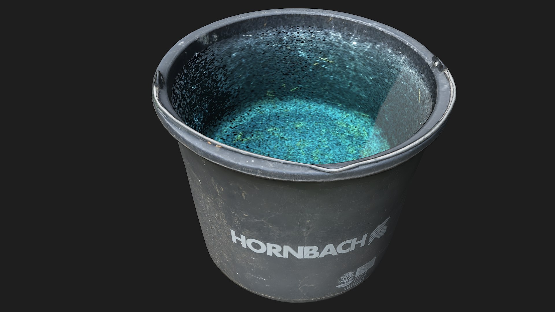 3D Bucket 02 With Water Model - TurboSquid 2105564