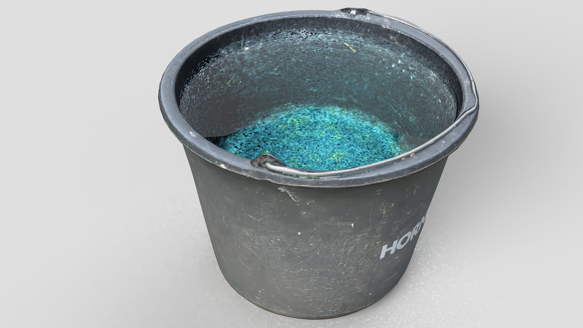 3D Bucket 02 With Water Model - TurboSquid 2105564