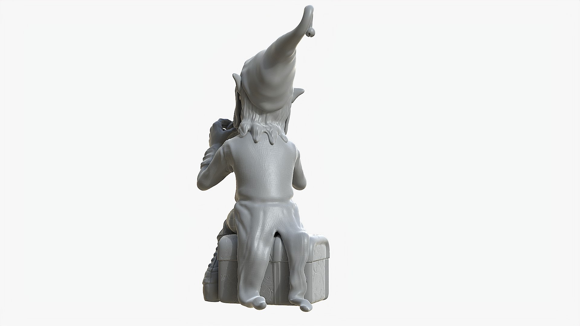 Gnome With A Coin 3D Model - TurboSquid 1917665