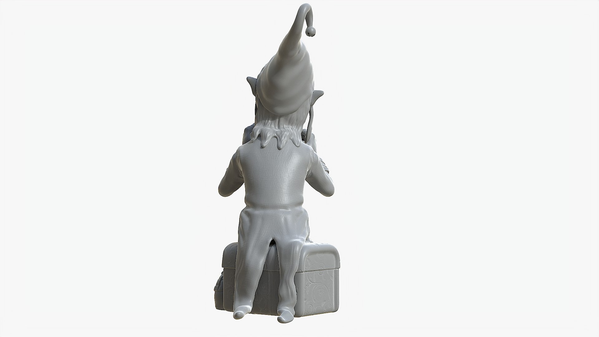 Gnome With A Coin 3D Model - TurboSquid 1917665