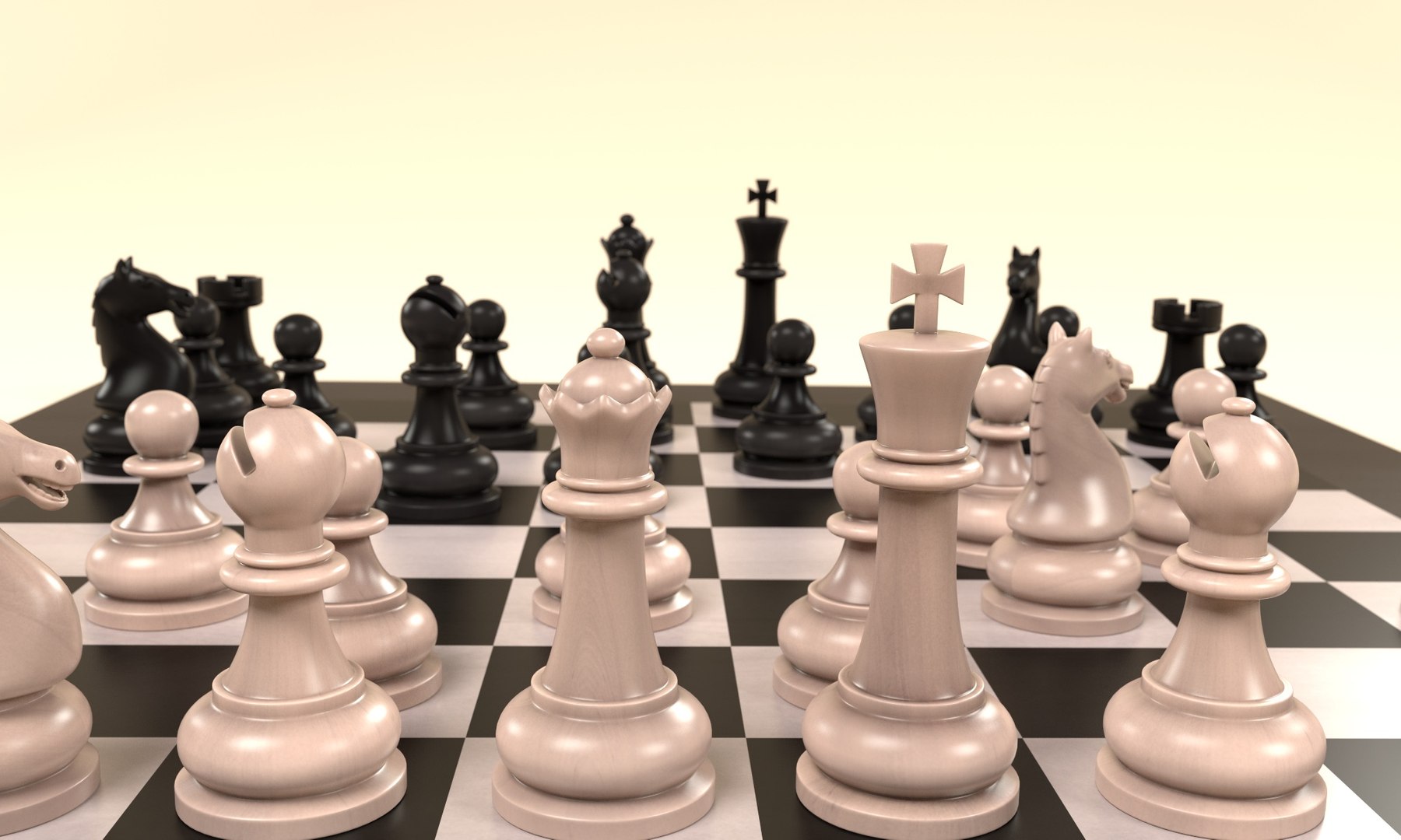 3d Model Chess Pieces