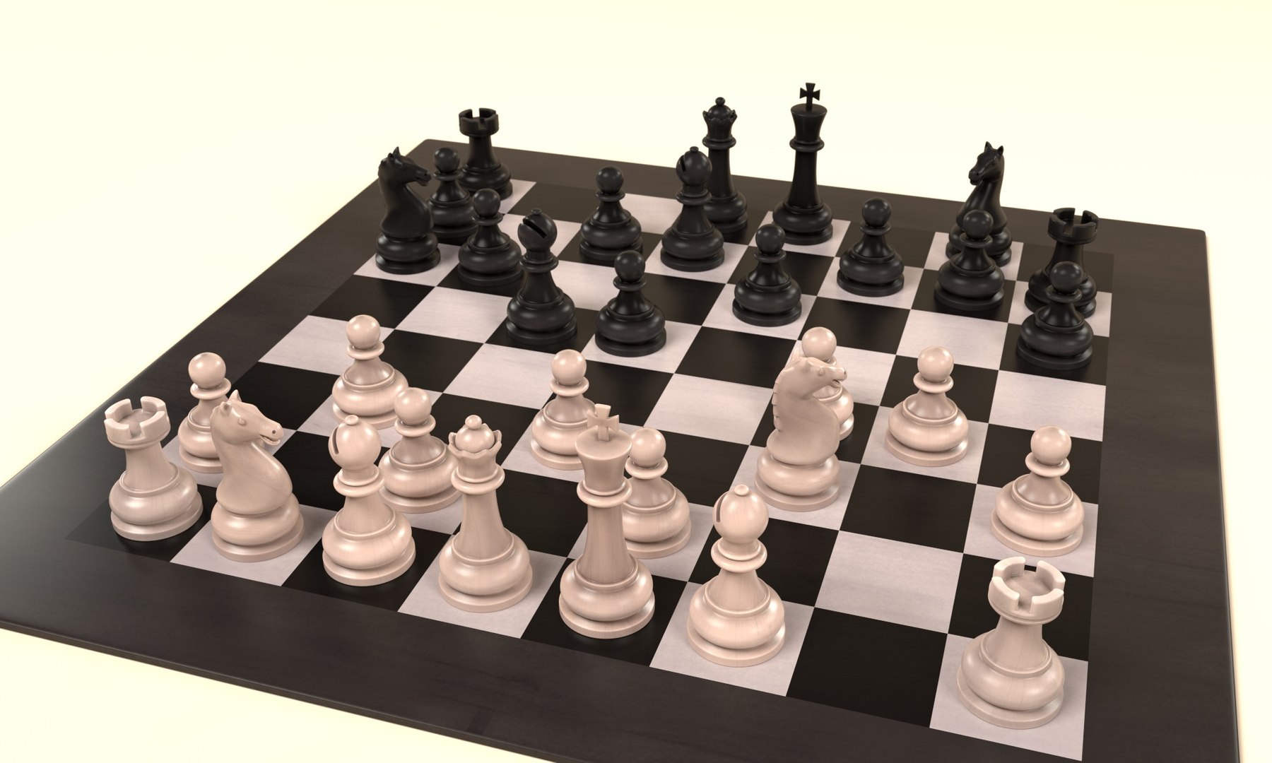 3d Model Chess Pieces