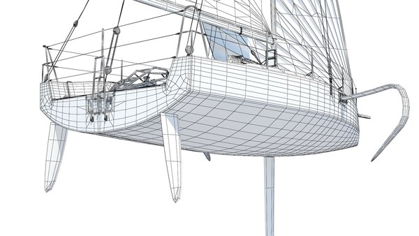 Figaro Beneteau 3 요트 3D 모델 - TurboSquid 1685962